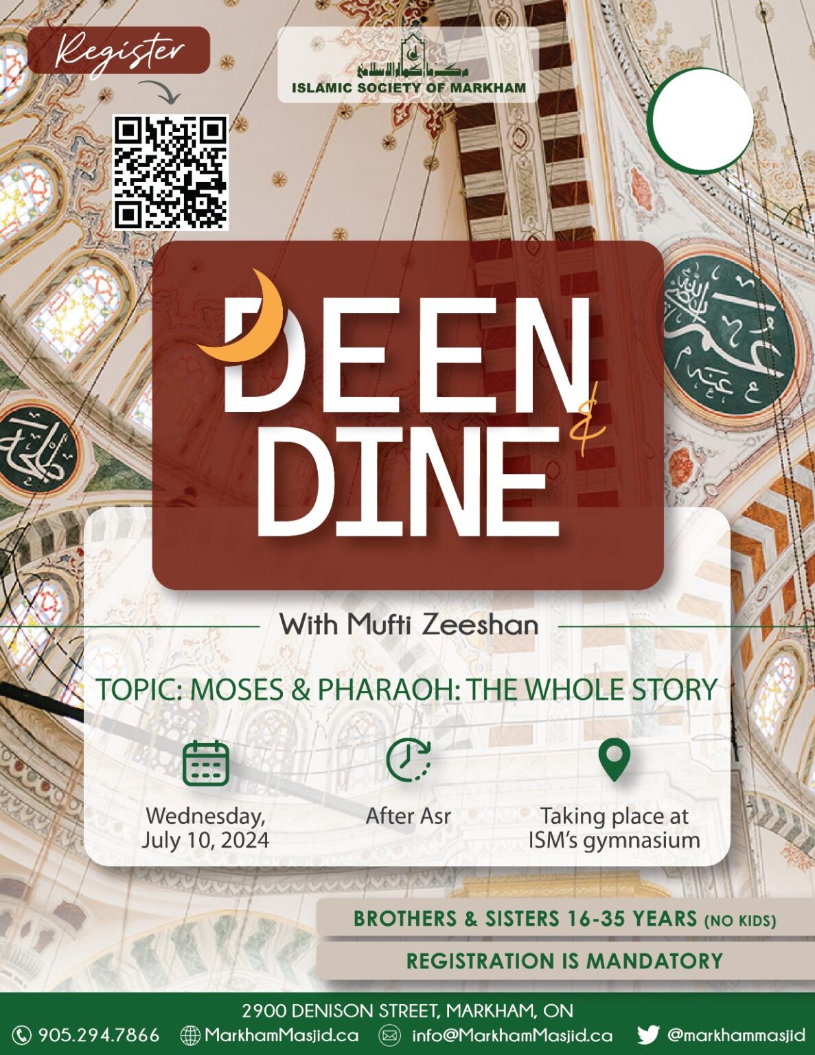 Islamic Society of Markham – Markham Masjid